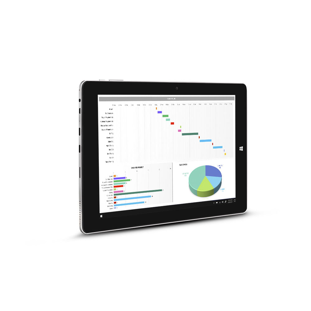 Tablet Pense Bem TECTOY CPU Intel Tela FHD 10" Windows 10 128GB - Camicado